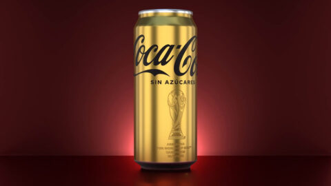 "Coca-Cola launches limited edition gold cans in honor of World ...